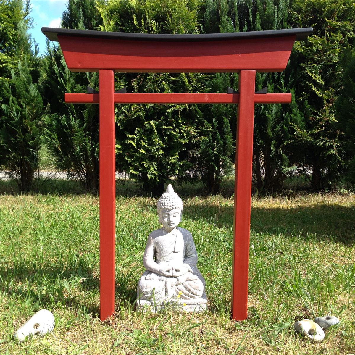 Asia-Art-Factory - Torii 23 Japan style Garten Holzbogen Torbogen Tor ...