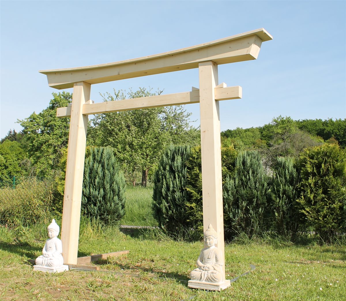 Asia-Art-Factory - Torii 05 Japan Garten Holzbogen Torbogen Tor Holz ...