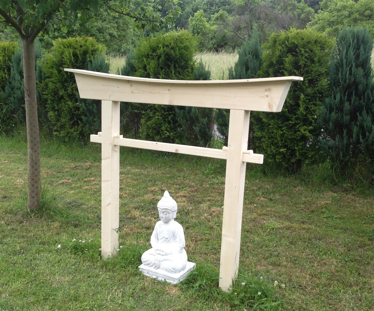 Asia-Art-Factory - Torii 06 Japan Garten Holzbogen Torbogen Tor Holz ...
