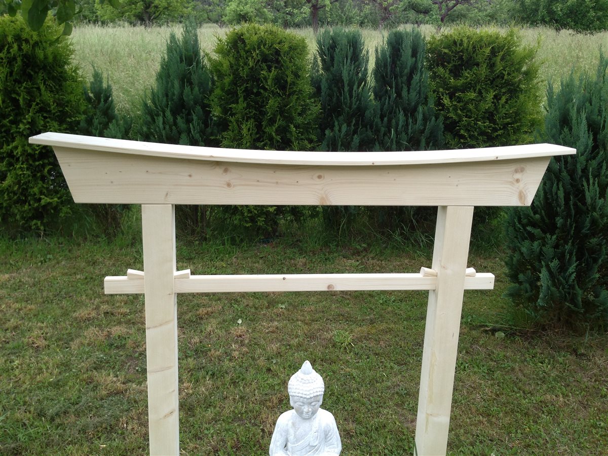 Asia-Art-Factory - Torii 06 Japan Garten Holzbogen Torbogen Tor Holz ...
